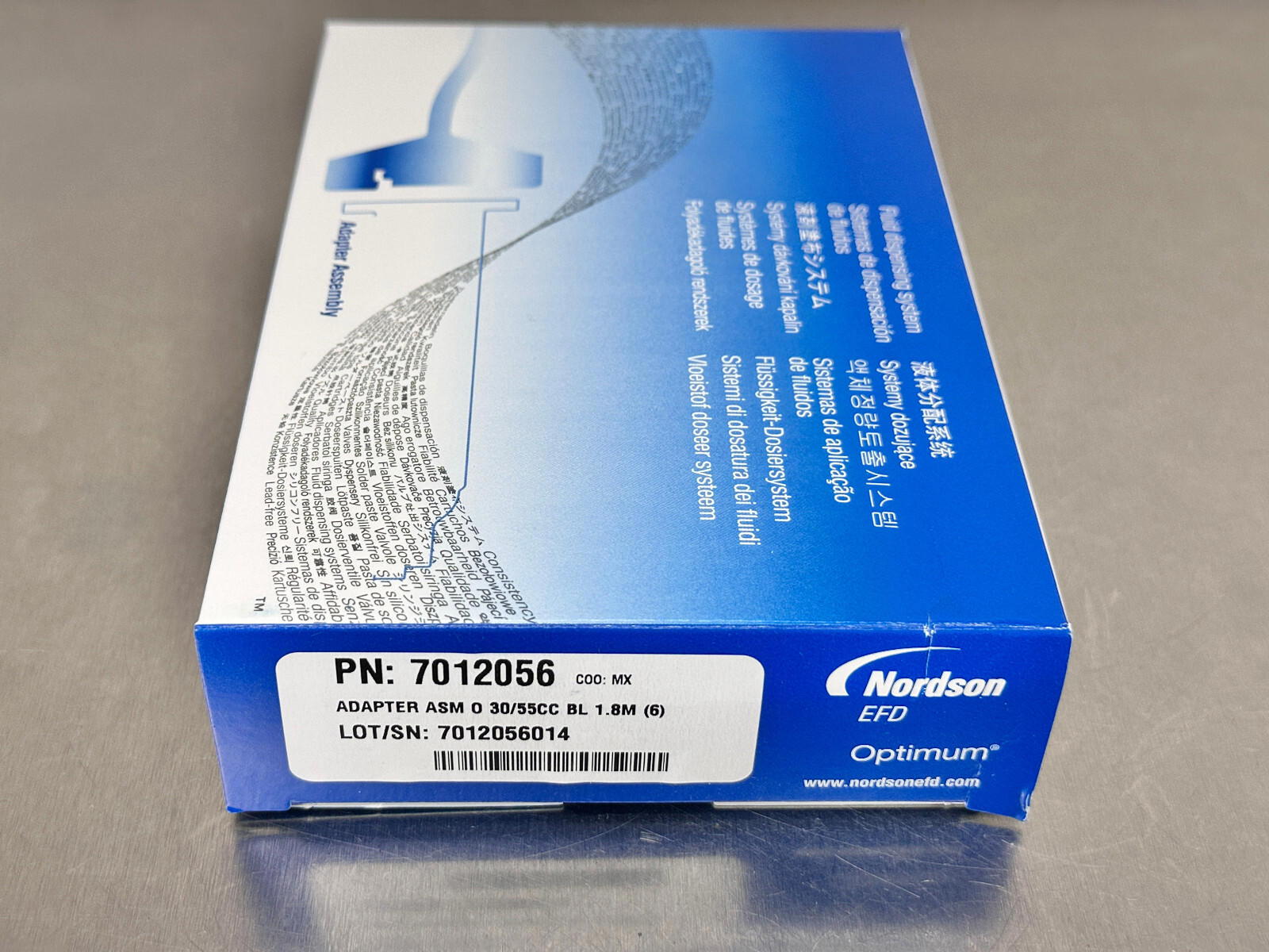 Nordson EFD 7012056 Optimum Syringe Barrel Adapter – Gen3 Industrial Supply